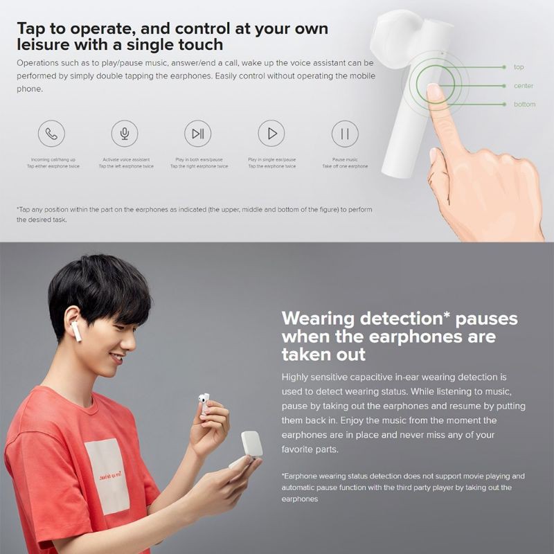 Xiaomi mi true wireless earphones 2 basic Air2 SE หูฟังไร้สายบลูทูธ ...