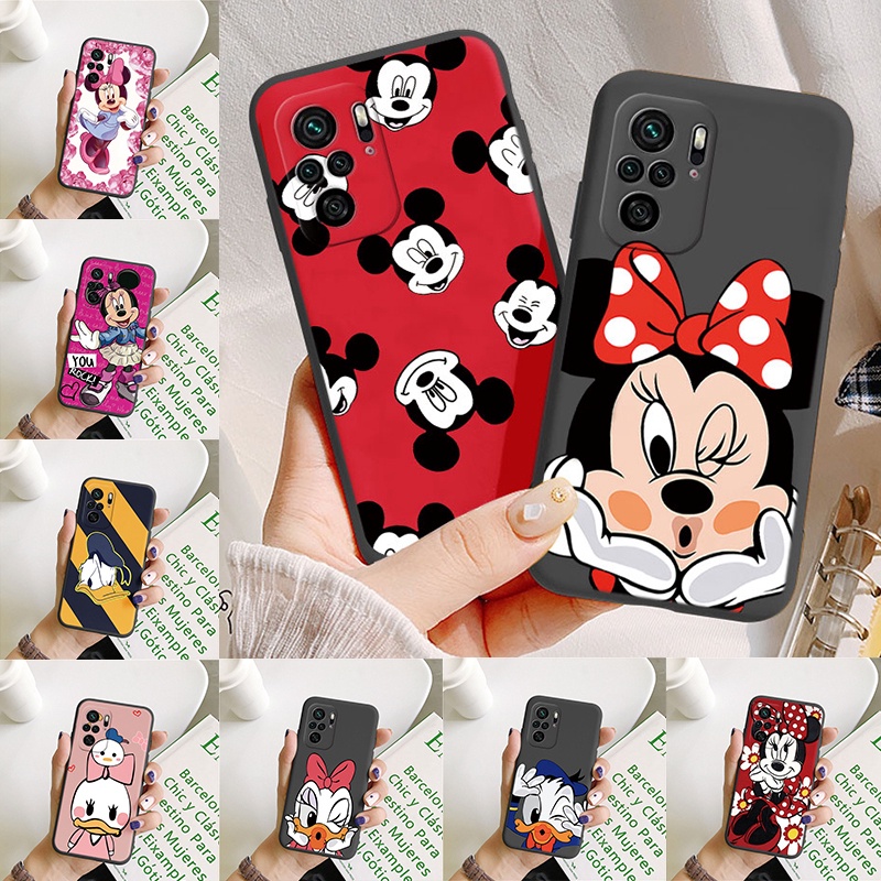 Mickey Minnie Duck Cute Cover For Xiaomi Redmi 7 7A Note 7 8 8T 9 ...