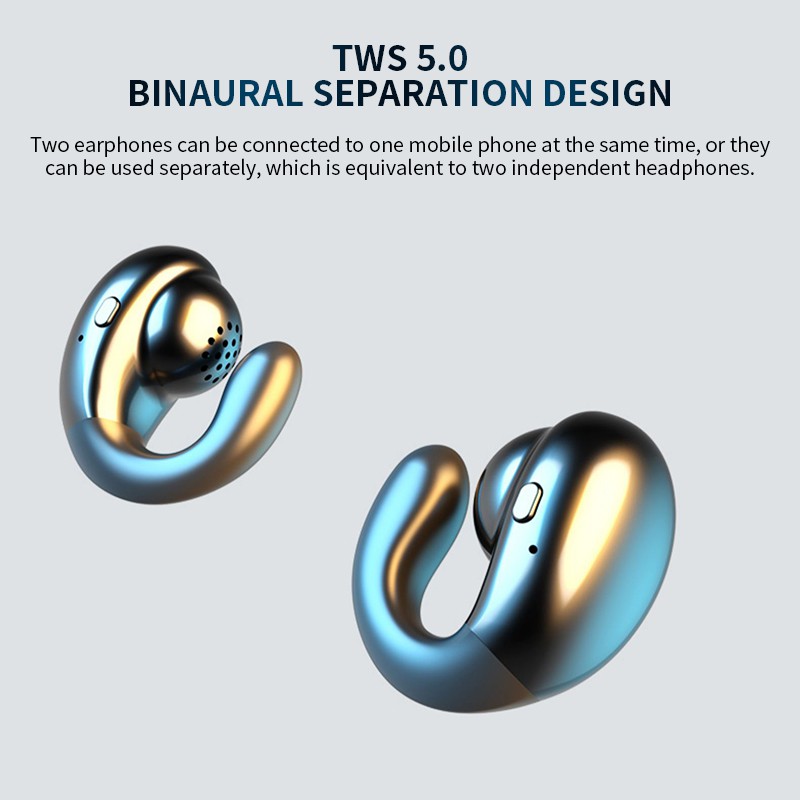 ღღ[Hot Sale] SI19 Original Fashion Bone Conduction Bluetooth Earphones ...