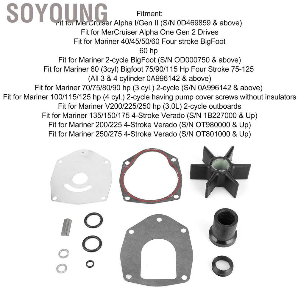 Soyoung ชุดอะไหล่ล้อปั๊มน้ํา แบบเปลี่ยน 47 43026Q06 - soyoungshop.th ...