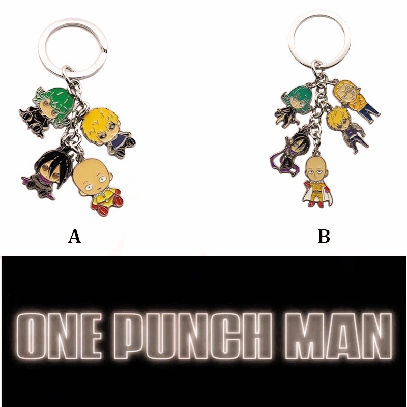 ONE PUNCH-MAN - Cosplay Series 03 Keychains 1Pc Anime Character Metal ...