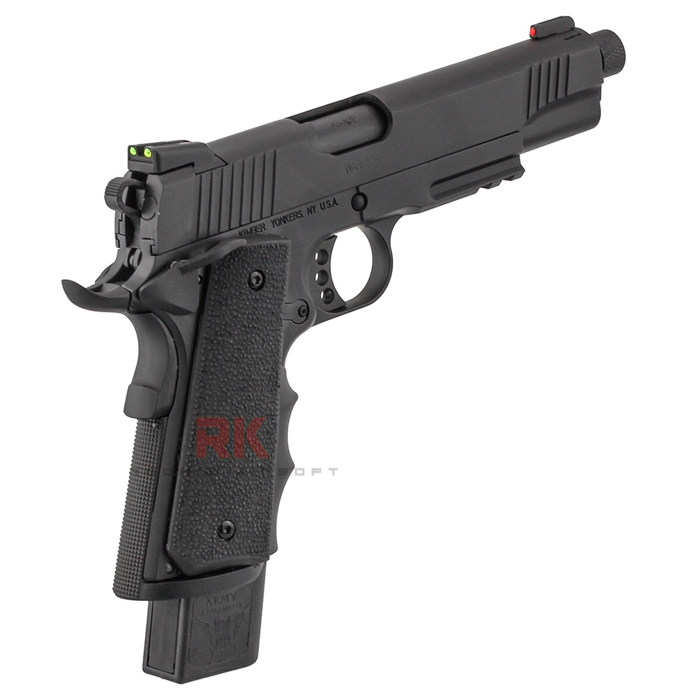 Army Armament (R32) Kimber Custom GBB (Black) - rookieairsoft - ThaiPick