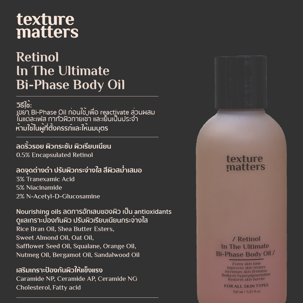 Code FVUROBV ลดเพิ่ม 150.- Texture Matters Retinol In The Ultimate Bi ...