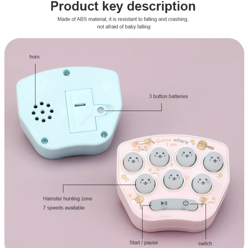 Children Puzzle Hit Gophers Memory Training Game / Funny Portable ...