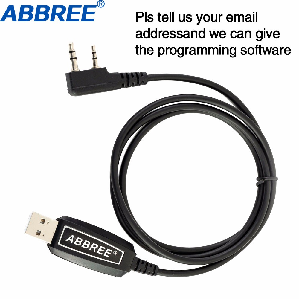 เครื่องส่งรับวิทยุ Abbree USB Programming Cable Win XP/Win7/Win8/Win10 ...