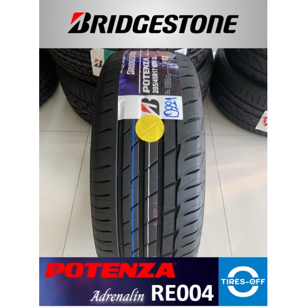 (ส่งฟรี) ยางรถยนต์ BRIDGESTONE (4เส้น) รุ่น POTENZA RE004 ยางใหม่ ปี2021 ขอบ15 ขอบ17 ขอบ18 215 ...