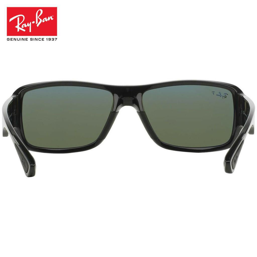 Original RB Sunglasses Rb4199 6019A 61Mm Black Grey G-15 Polarized New ...