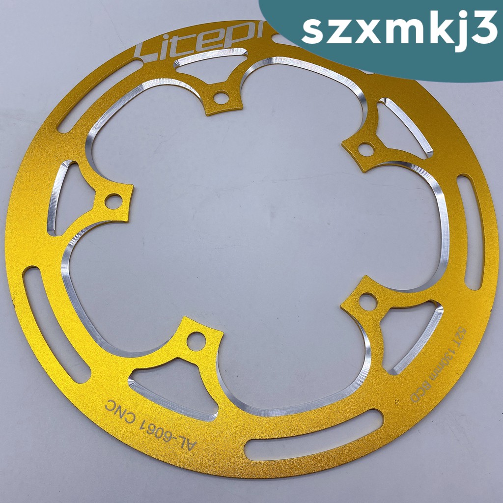 Tutoo Road Bike Bicycle Chainring Guard - BCD130 52T Chain Ring ...