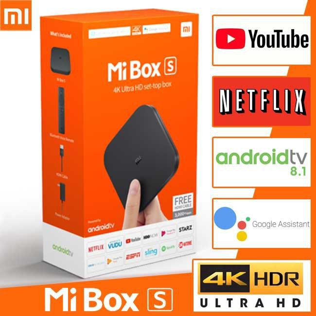 Xiaomi New MI TV BOX S 4K Ultra (MI 4) Global Version (รองรับภาษาไทย ...