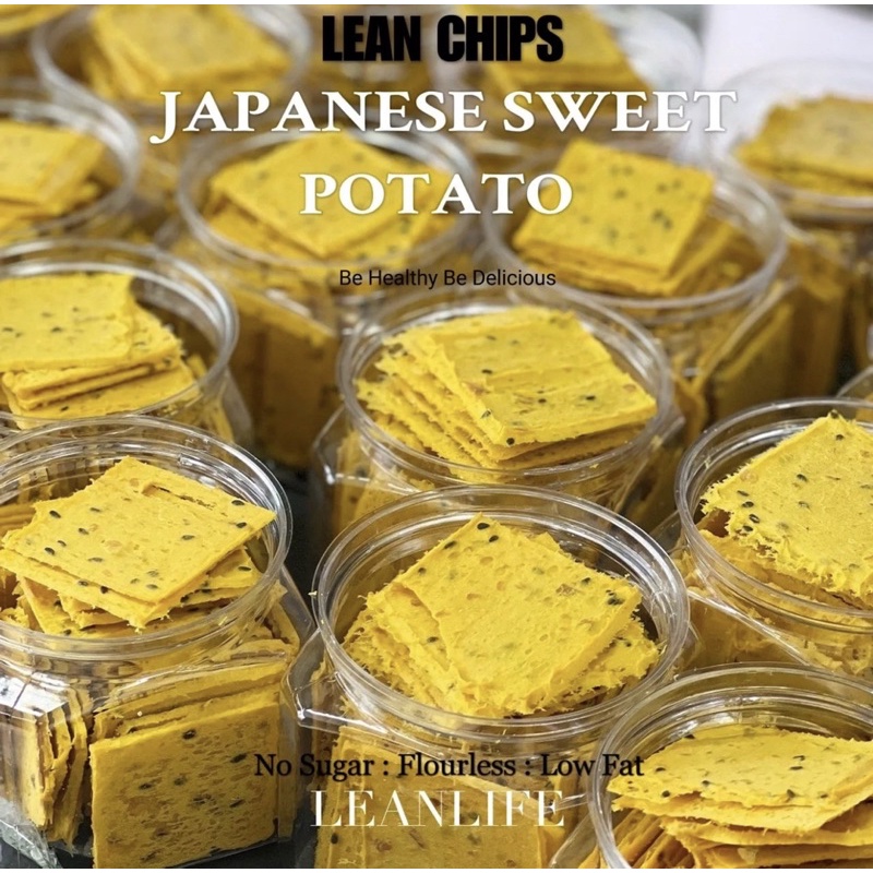ขนมคลีน Lean chips Leanlife เผือกกรอบ มันม่วงกรอบ มันหวานกรอบ ขนมสุขภาพ - snackforfin - ThaiPick