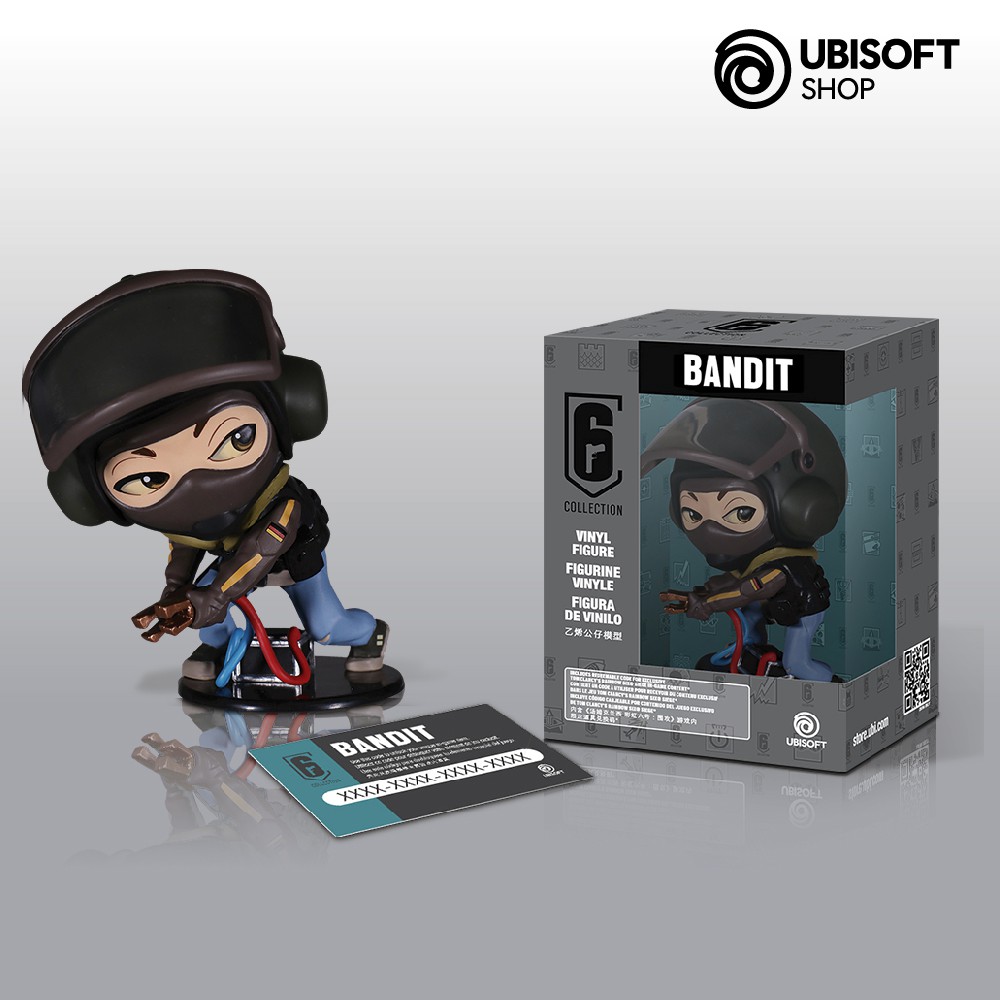 Ubisoft | Rainbow Six Siege - Six Collection | Bandit Chibi Figurine ...