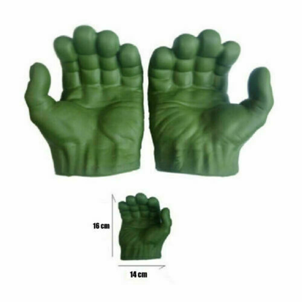 Hulk Smash Hands Avengers Cosplay Soft Toy Doll Gloves One Pair Party ...