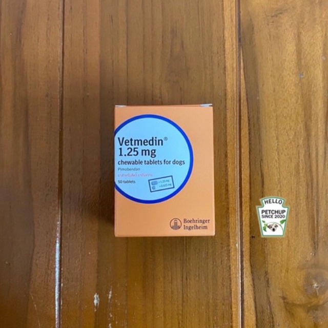 Vetmedin 5 mg. จำนวน 50 เม็ด ของแท้ฉลากไทย (หมดอายุ 2024) - petchup ...