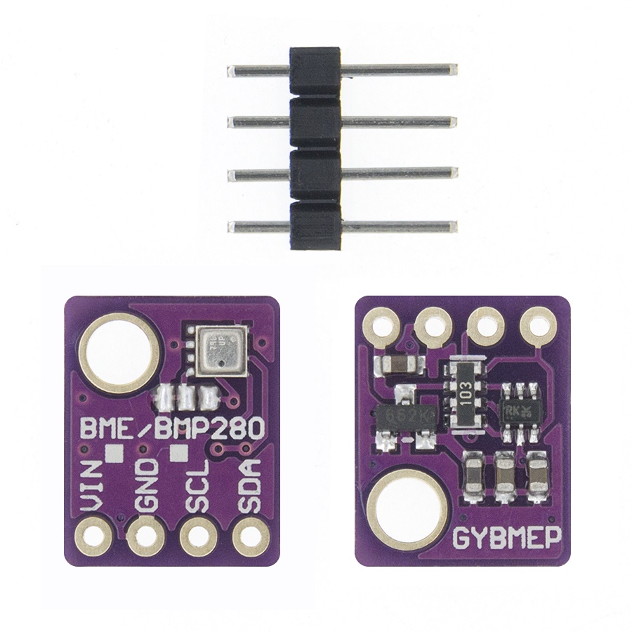 Bme280 5v 33v Digital Sensor Temperature Humidity Barometric Pressure Sensor Module I2c Spi 