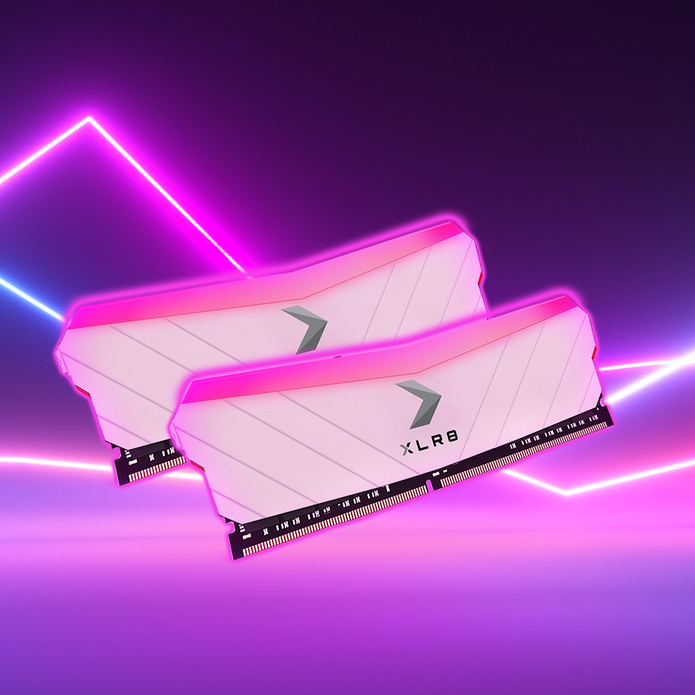 PNY Ram PC XLR8 RGB DDR4 16GB(8x2) 3600MHz Pink Limited Edition (แรม ...