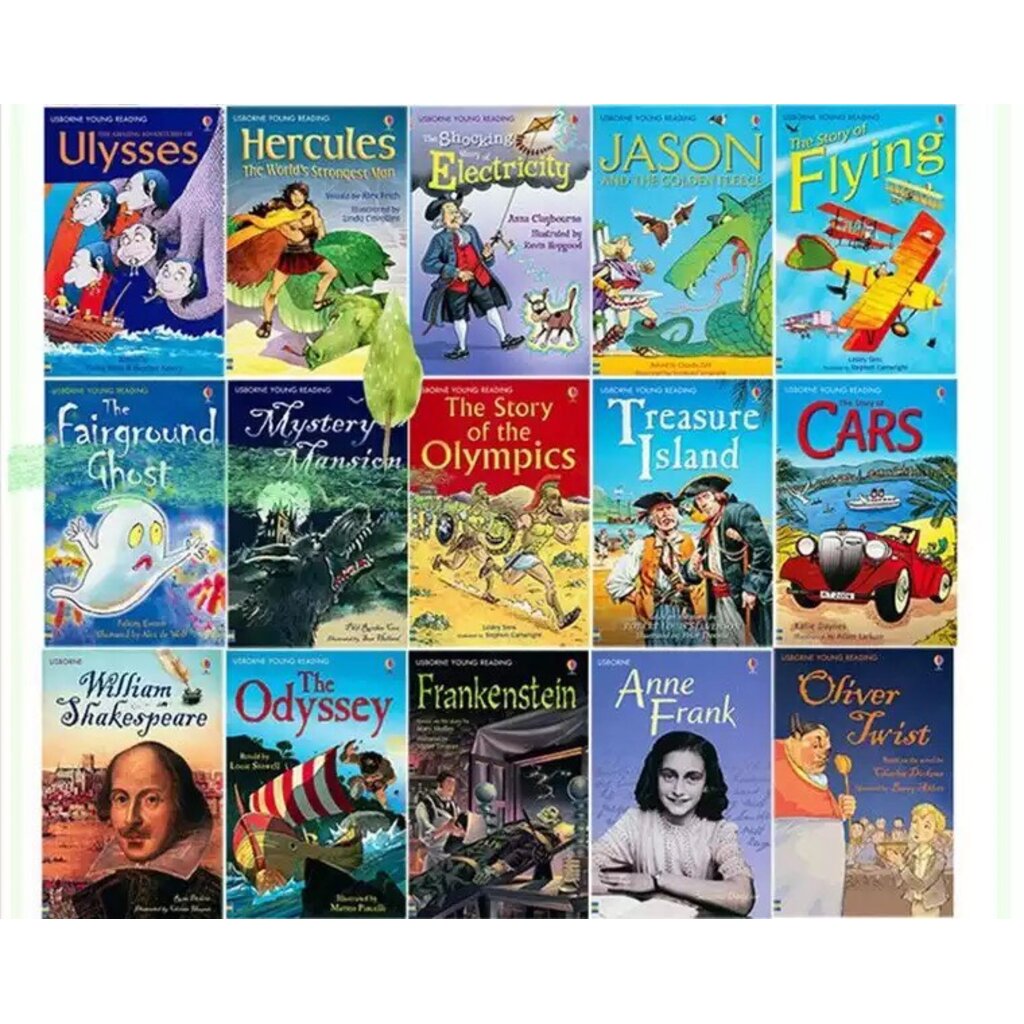 (พร้อมส่ง) The Usborne Reading Collection for Confident Readers 40 เล่ม ...