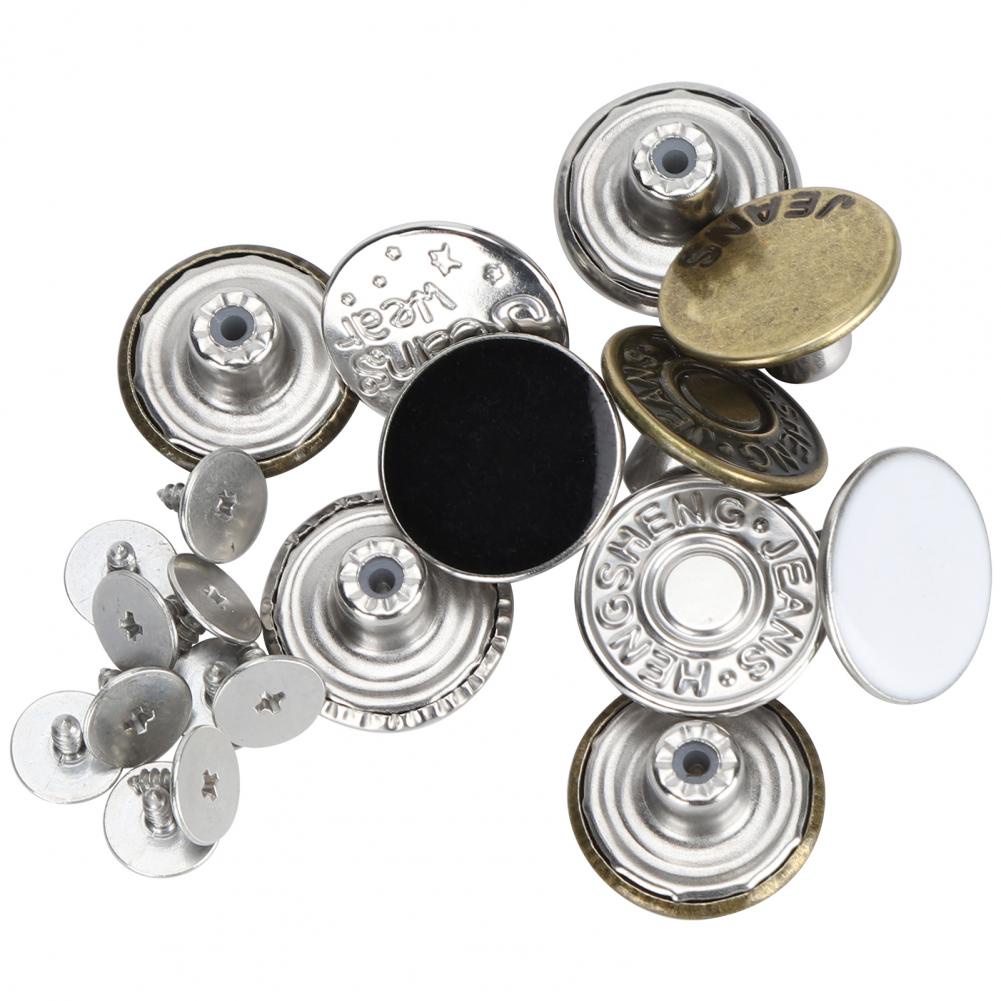 Button Kit Set Instant No Sewing Needed Adjustable Waistline Craft ...