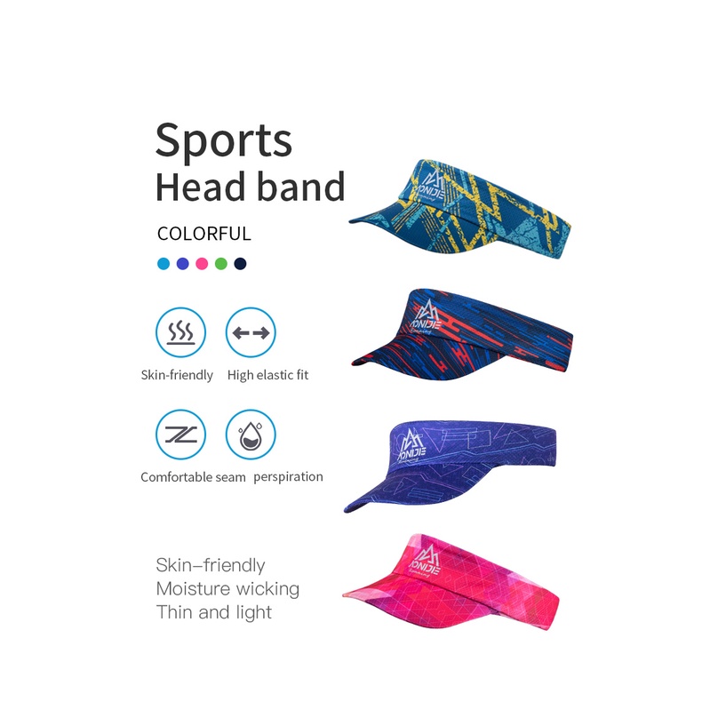 AONIJIE E4602 Summer Trail Run Visor Unisex Packable Ventilation Top ...