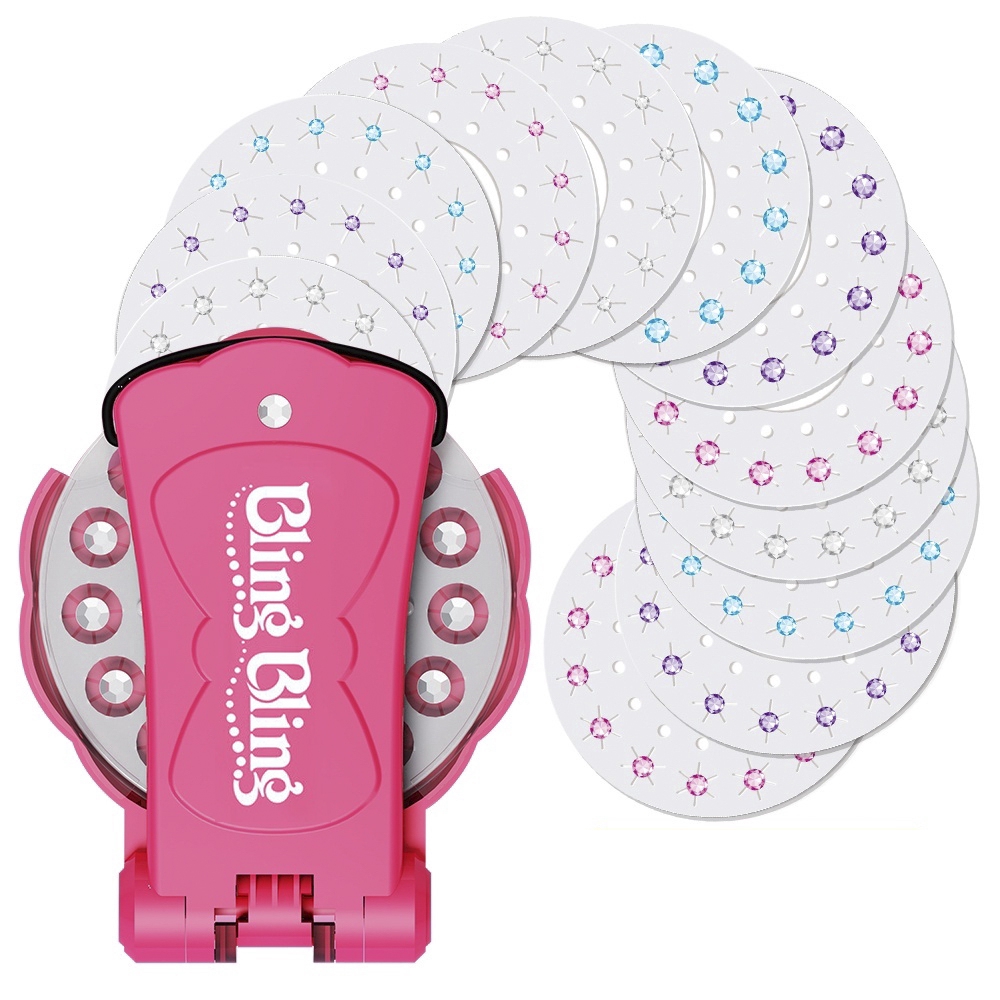 Blinger Hair Sticker Set Blingbling Fashion Girl Make Up Accessorise ...