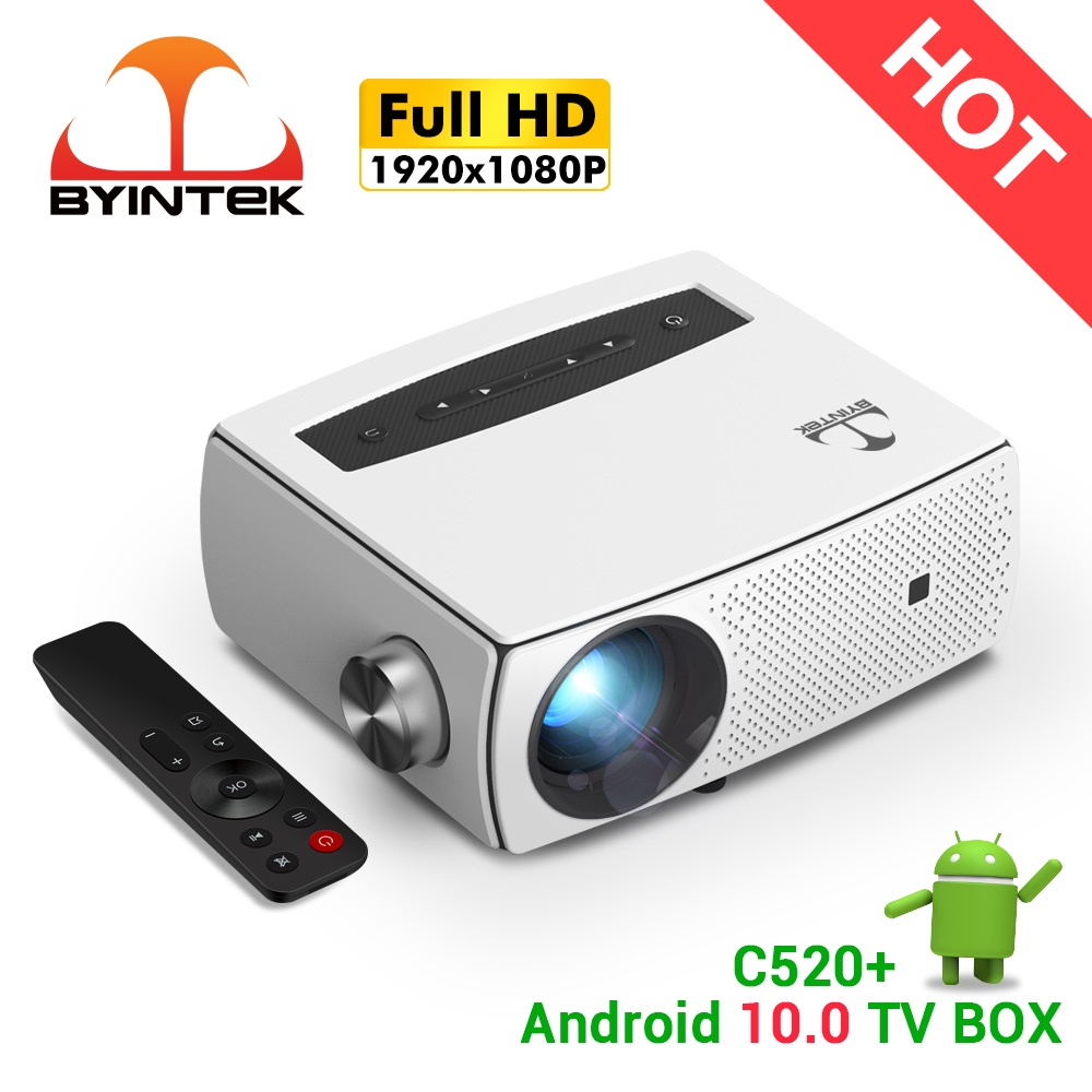 BYINTEK K18 Full HD 1920x1080 LCD Smart Android WIFI LED Video Home ...