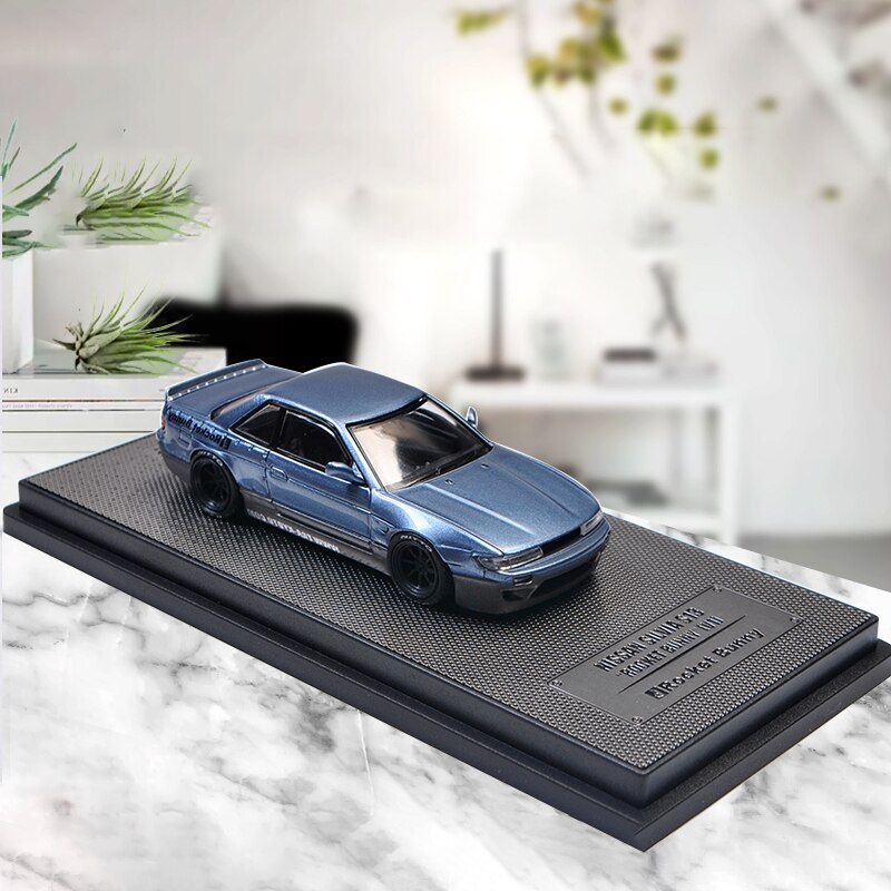 Diecast 1:64 Nissan Silvia S13 Simulation Alloy Car Model Souvenir ...