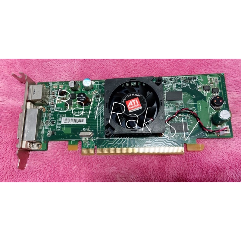 การ์ดจอ ATI Radeon HD 3450 DDR2 64bit( low profile)ใส่เคสนอน เคสเล็ก ...