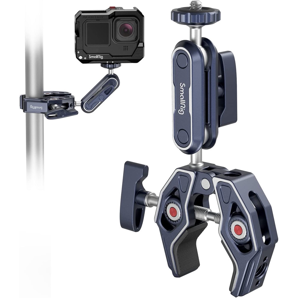 SmallRig Super Clamp Ballhead Magic Arm Camera Clamp Crab-Shaped ...