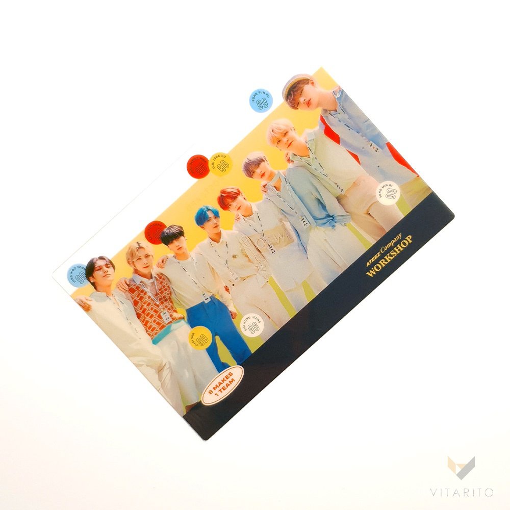 2022 ATEEZ Transparent Postcard Set 6Pcs New Version L8TM - ds4myczrxp ...