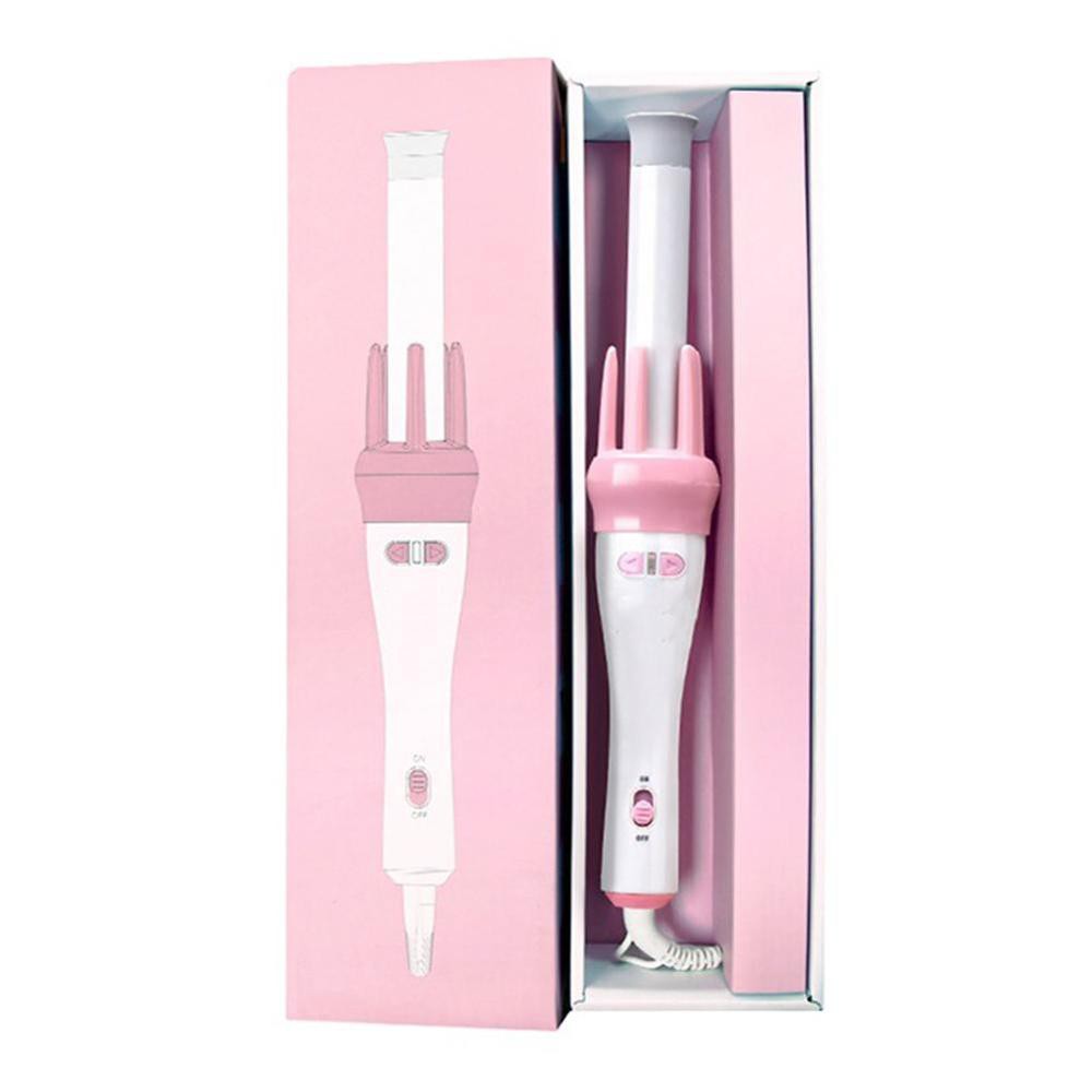 ที่ม้วนผม Hair Curler Siral Wave Curling Iron Rotary Ceramic Curl Irons ...