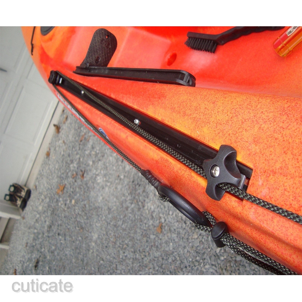 [CUTICATE] prettyia Kayak Rail Mount Base Bracket for Fishing Rod ...