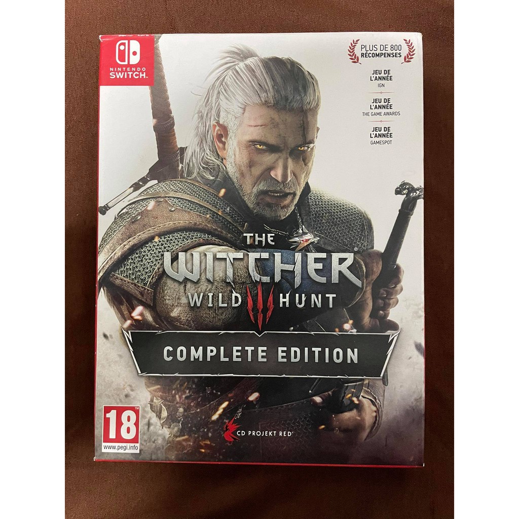 Nintendo Switch The Witcher 3 : Wild Hunt Complete Edition (EU ปก Eng ...