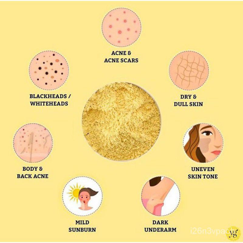 8yKh [READY STOCK ] Yello Oatmeal Turmeric Mask & Scrub OTMS ...