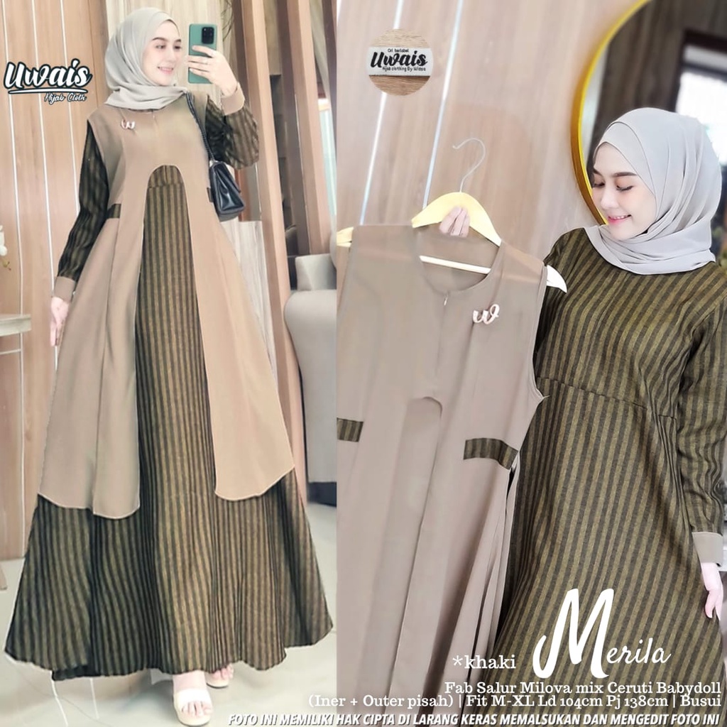 ชุดเดรสยาว Merila MAXY เดรสแฟชั่นสตรี - ridwan23419.th - ThaiPick