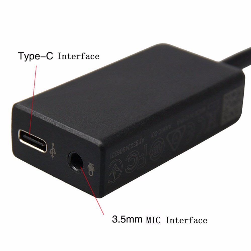 GoPro Pro 3.5 mm Mic Adapter อเดปเตอร์ไมค์ Gopro for Hero10 9 8 7 6 5 ...