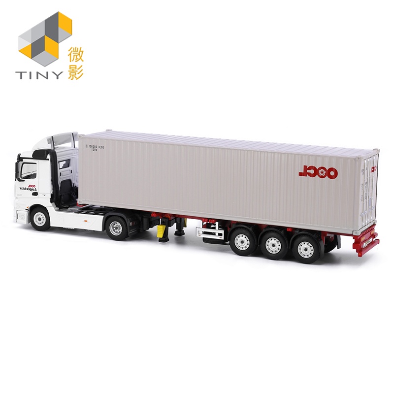 Tiny 164 Benz Antos Container Lorry OOCL Truck NO.121 Simulation Model Car - ye6rx0rw9m - ThaiPick