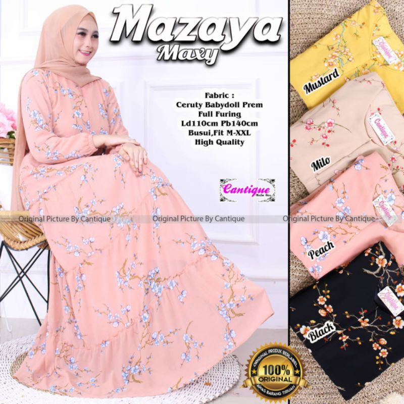 ราคาถูกราคาถูก ... ชุดเดรส Delisya (Ld 105 Pj 140) สําหรับชาวมุสลิม ...