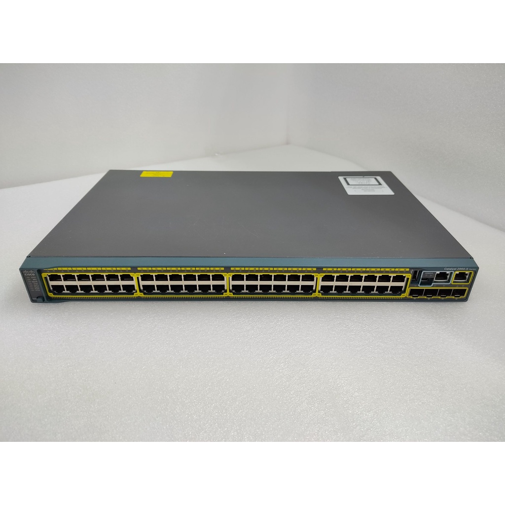 WS-C2960S-48TS-L Cisco Catalyst 2960S 48 GigE, 4 x SFP LAN Base ...