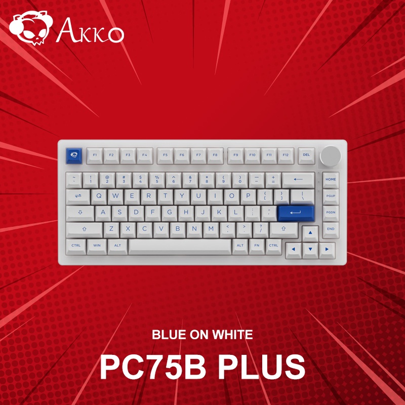 คีย์บอร์ด Akko PC75B Plus Year of Tiger (ภาษาอังกฤษ) ประกันศูนย์ 1 ปี ...