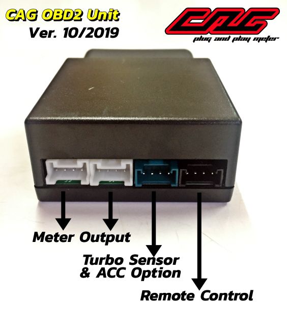 CAG OBD2 -เกจ์วัด CAG STAND ALONE OBDII style ZD cag สินค้ารับประกัน 1 ...