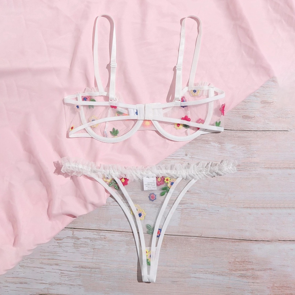 Bowskyชุดชั้นใน จีสตริง ชุดนอน ลายดอกไม้ สําหรับผู้หญิง - bowsky.th ...