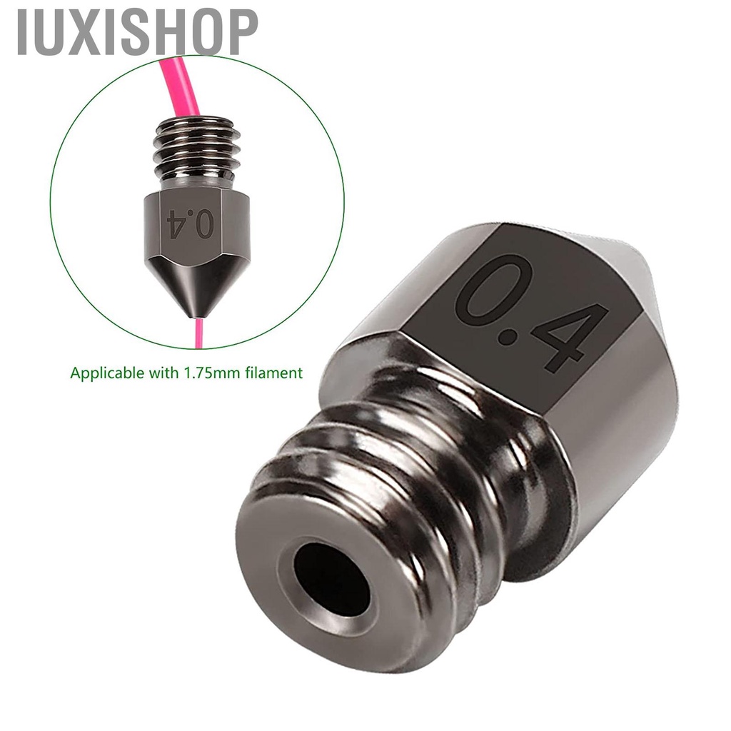 Iuxishop 25 X 3D Printer Extruder Nozzle 0.4mm Output For CR 10 Ender 3 ...