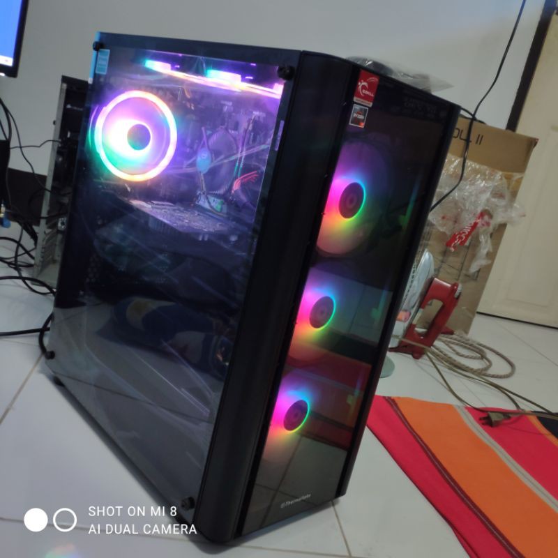 คอมพิวเตอร์เกมมิ่งพร้อมใช้งาน I3 9100F GTX1050 RAM8GB SSD M.2 240GB ...