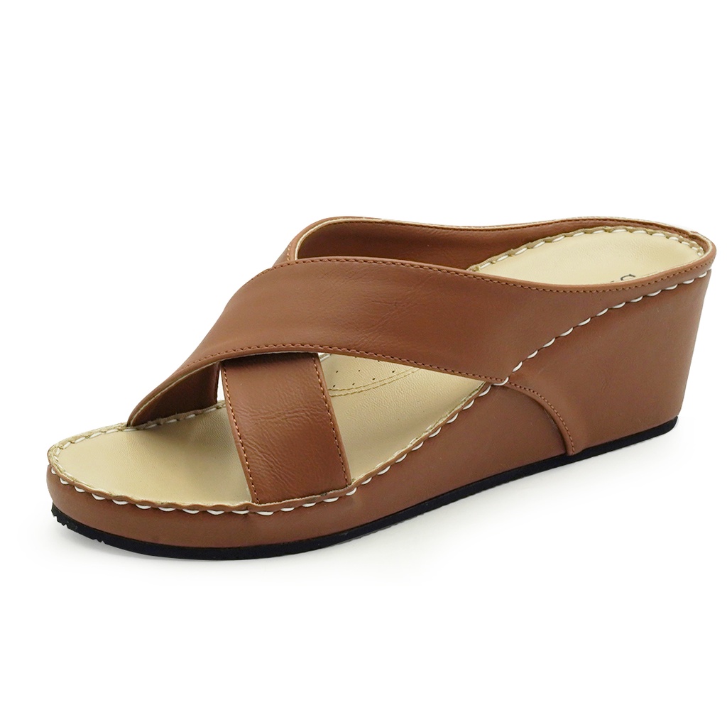 รองเท้าส้นตันเพื่อสุขภาพ คอมฟอร์ทใส่บาย พื้นนิ่มมาก กันลื่นอย่างดี ...