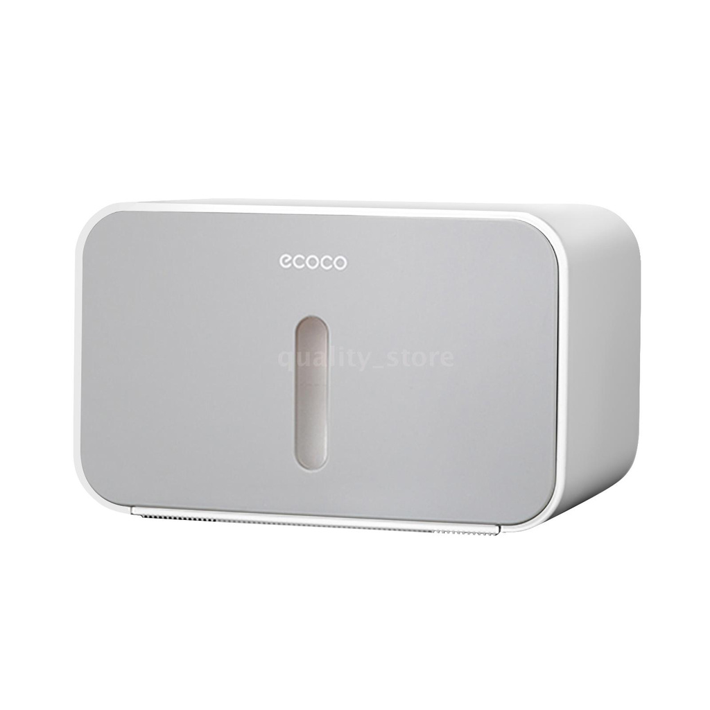 Ecoco กล่องใส่ม้วนกระดาษทิชชู่แบบติดผนังกันน้ําสําหรับห้องน้ําโรงแรม ...