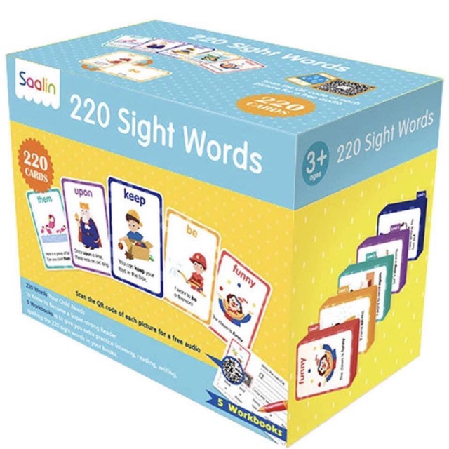 220 Sight Words Box Set - louktarn17 - ThaiPick