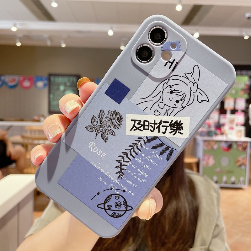 Cartoon Casing Vivo Y15s Y12a Y12s Y1s Y20 Y21 Y21S Y15a Y30 Y91C S1Pro ...