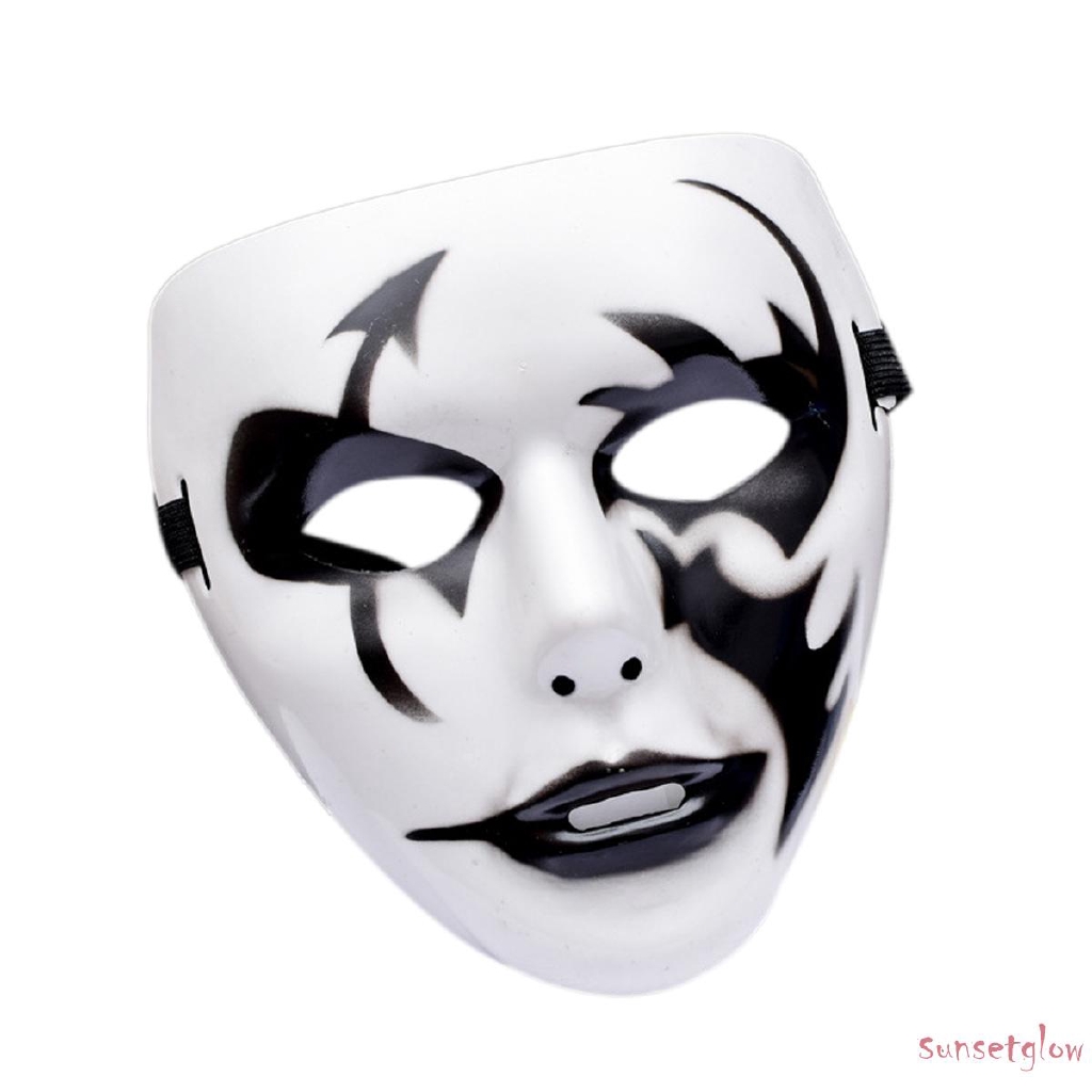 Yaho Halloween Masks Full Face Plastic Hip-Hop Dance Costume Party ...