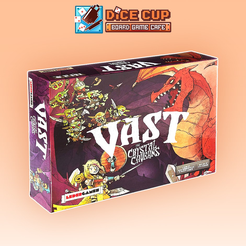 [ของแท้] Vast: The Crystal Caverns Board Game | Shopee Thailand