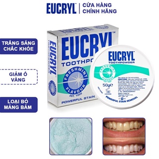 ของแท้พร้อมส่ง ยูไครแอล ผงขัดฟัน50กรัม Eucryl Tooth powder Original ...