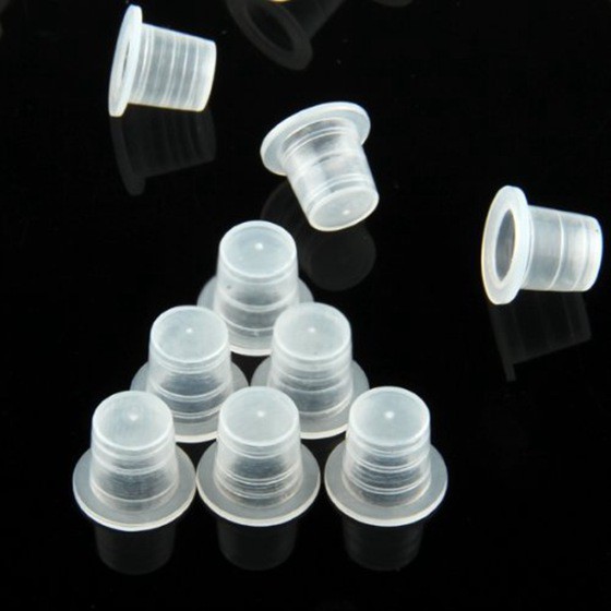 200 Plastic Small Ink Cups Caps Holder Supplies - heqilun.th - ThaiPick
